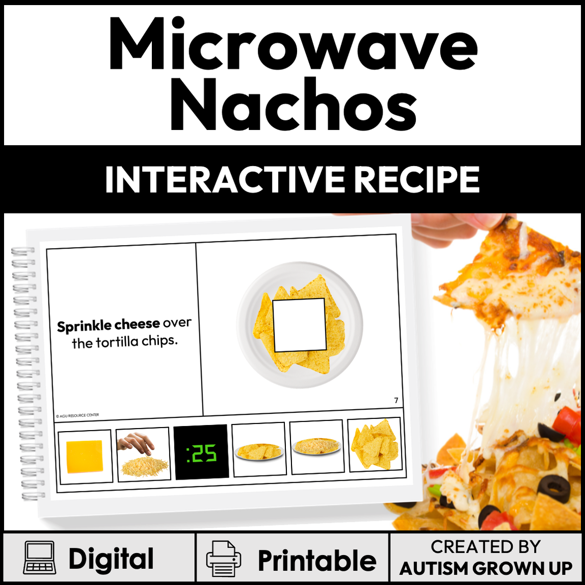 Microwave Nachos | Interactive Recipe and Activities — Autism Grown Up