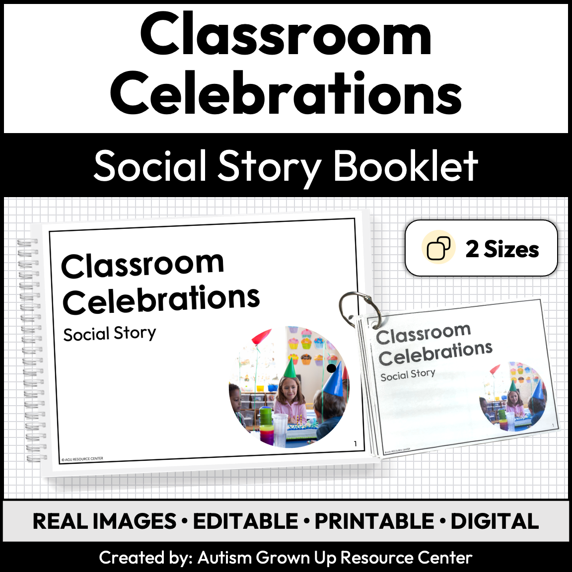 Classroom Celebrations | Social Story Booklet — Autism Grown Up
