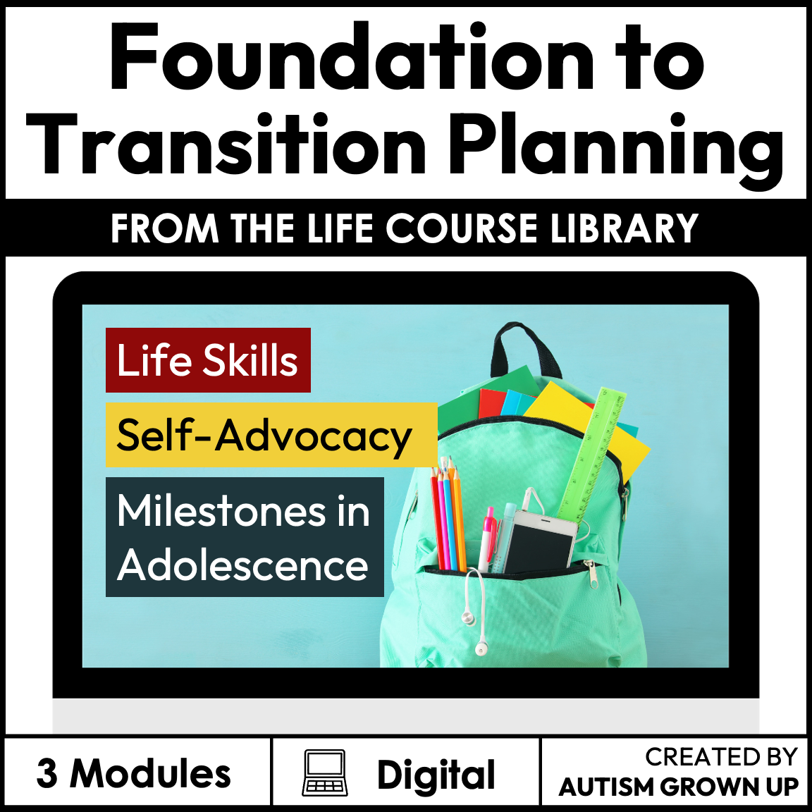Foundation to Transition Planning — Autism Grown Up