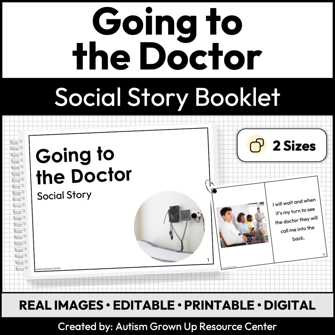 Going to the Doctor | Social Story Booklet — Autism Grown Up