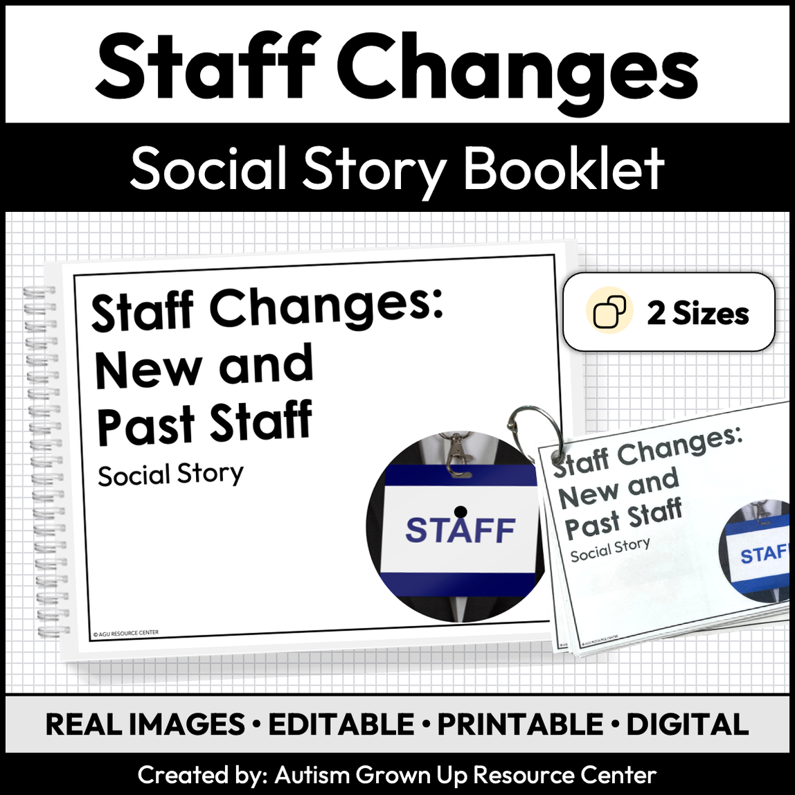 Staff Changes | Social Story Booklet — Autism Grown Up