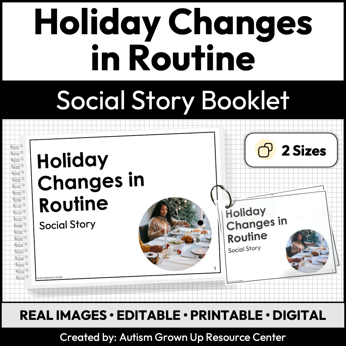 Holiday Changes in Routine | Social Story Booklet — Autism Grown Up