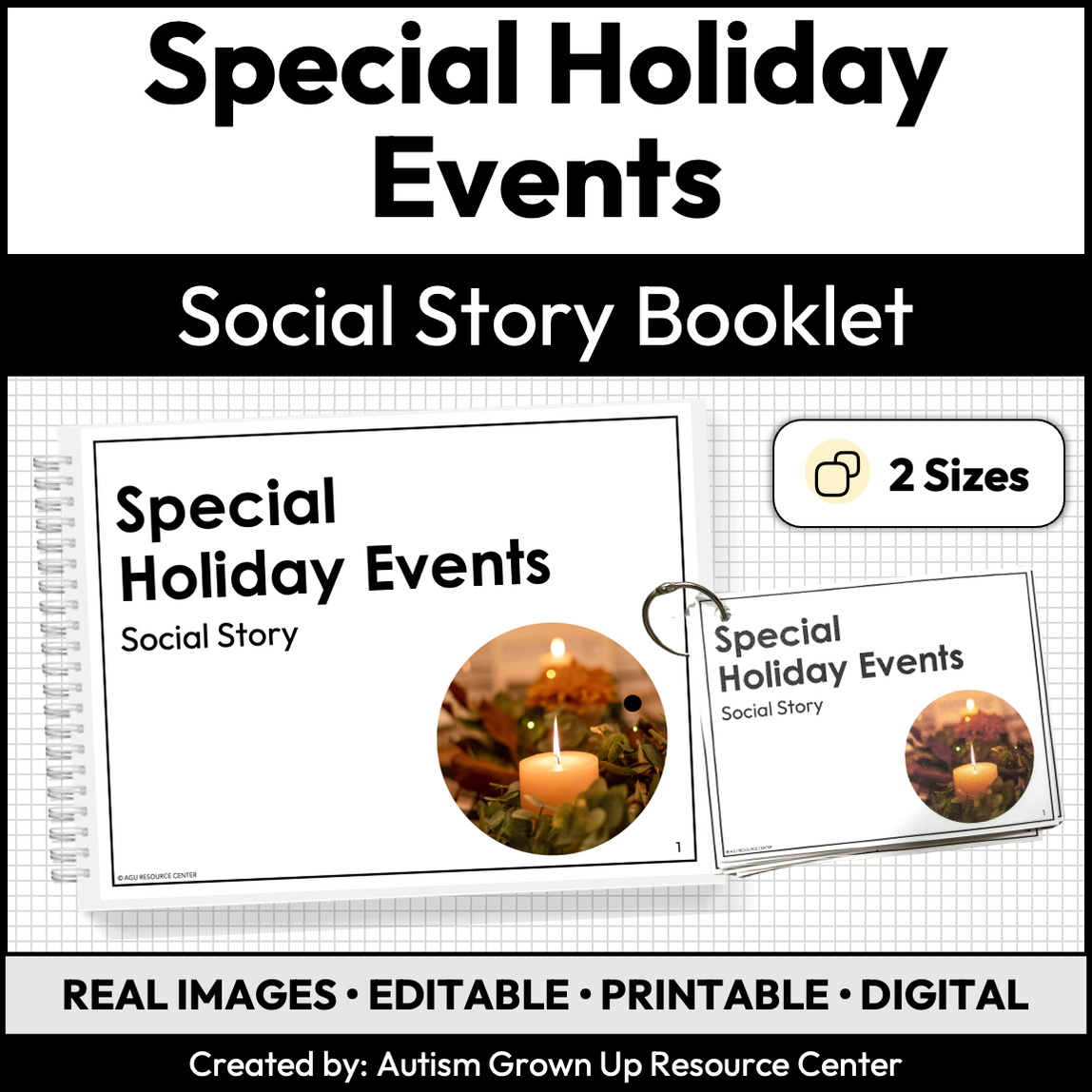 Special Holiday Events | Social Story Booklet — Autism Grown Up