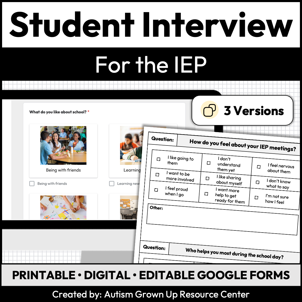 Student Interview for the IEP — Autism Grown Up
