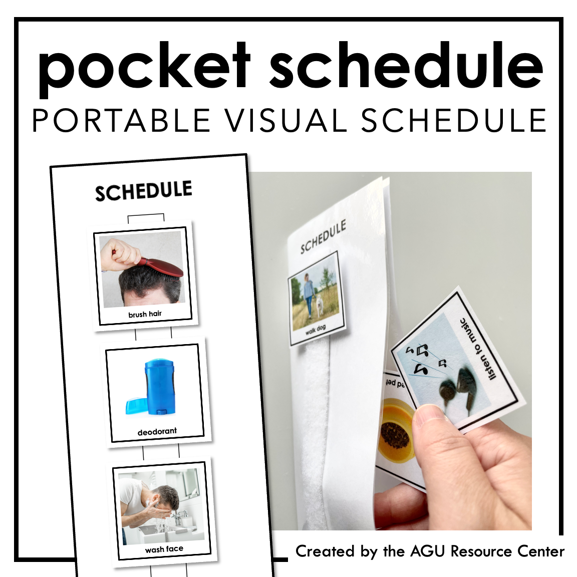 Pocket Visual Schedule — Autism Grown Up