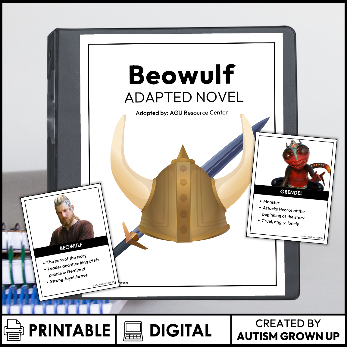 Beowulf | Adapted Novel | Special Education — Autism Grown Up