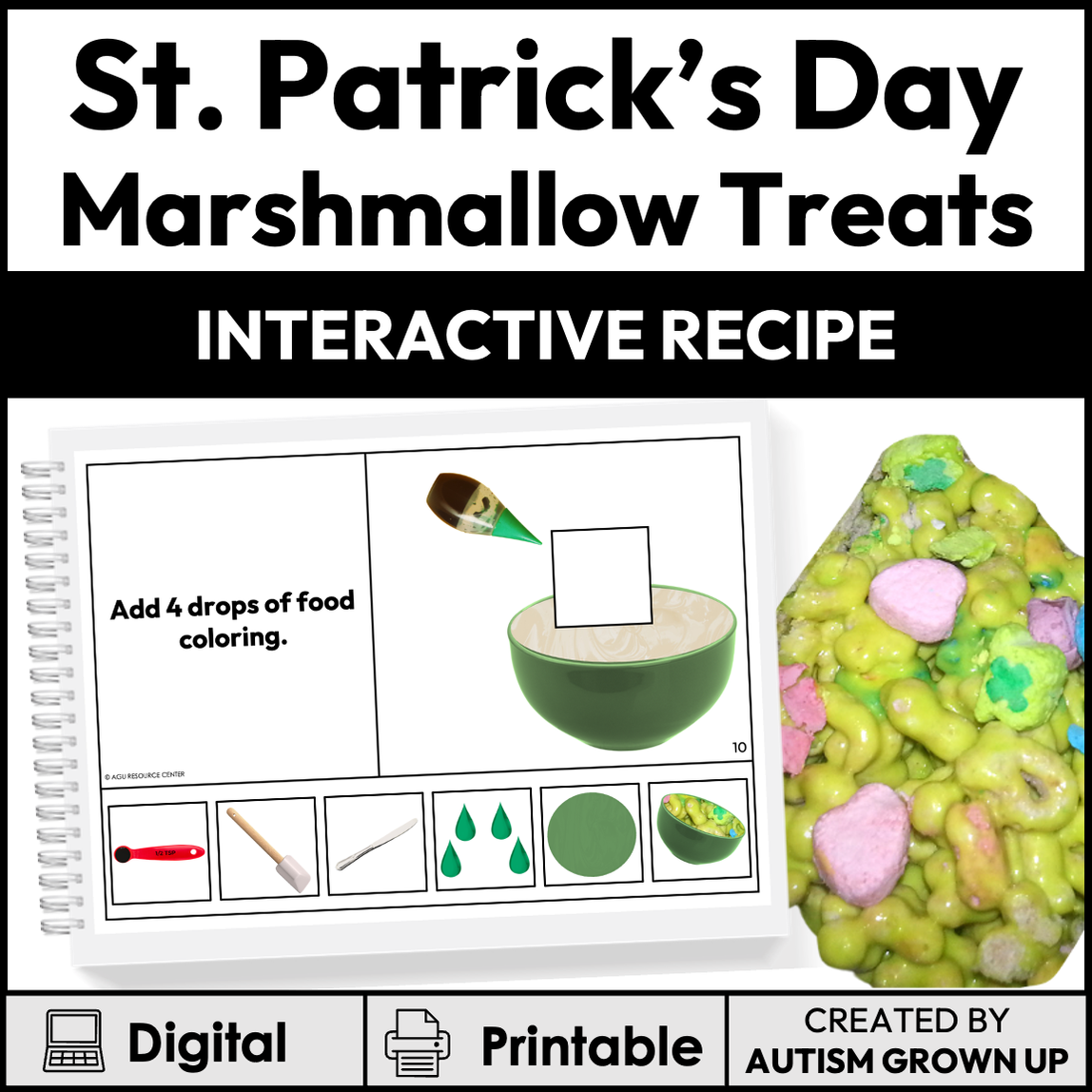 St. Patrick's Day Marshmallow Treats | Interactive Recipe and Activiti ...