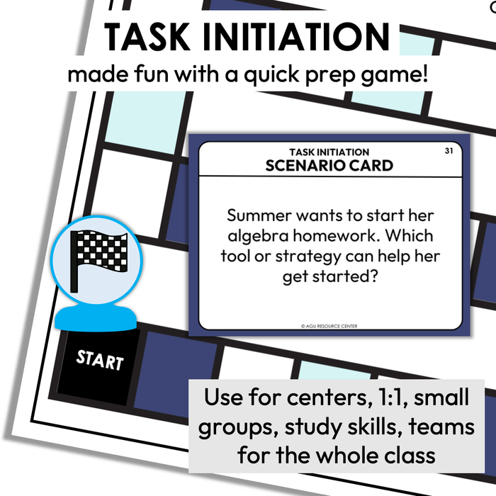 Task Initiation Executive Functioning Game — Autism Grown Up