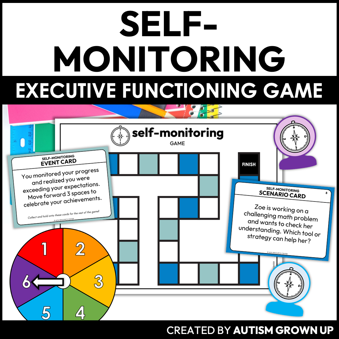 Self-Monitoring Executive Functioning Game — Autism Grown Up