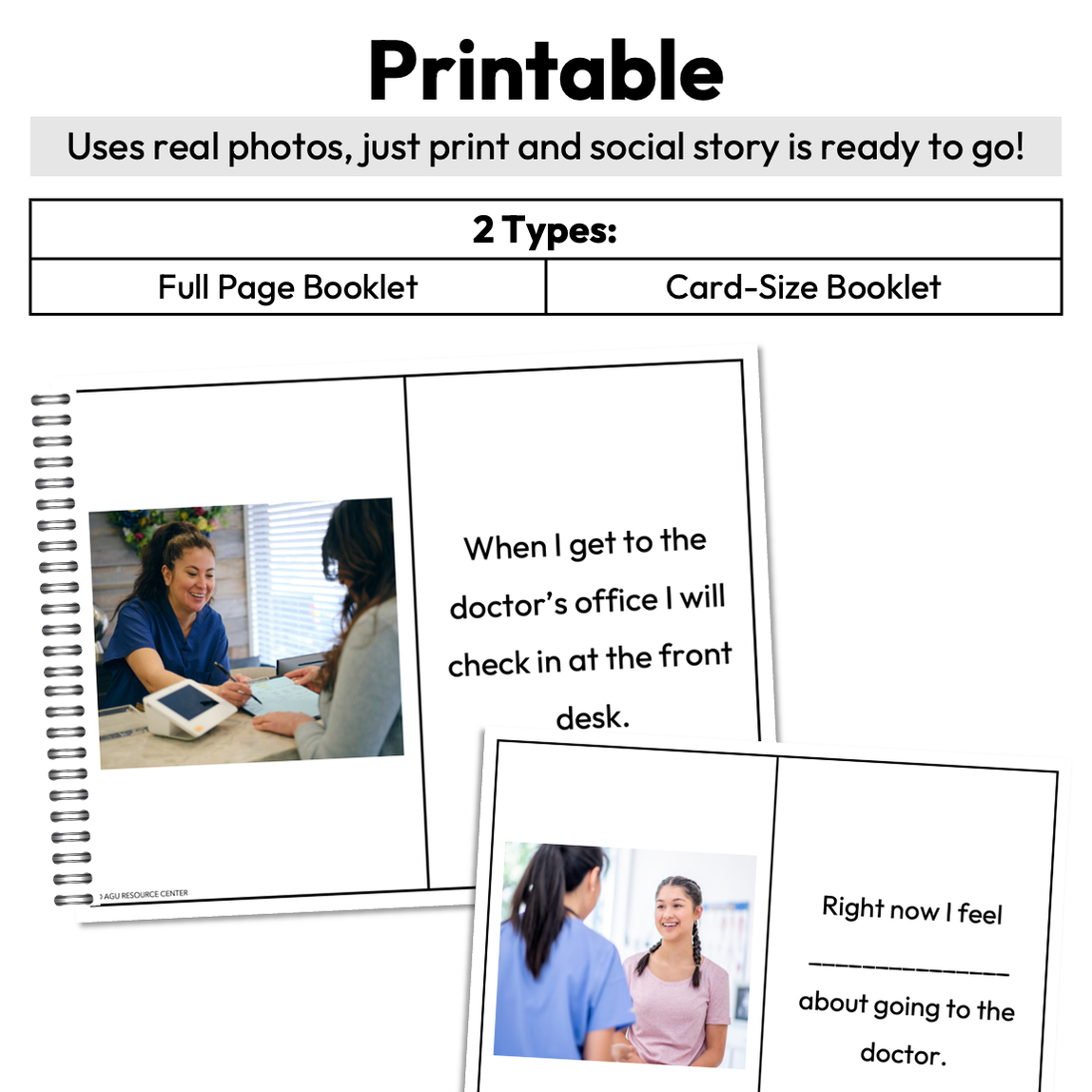 Going to the Doctor | Social Story Booklet — Autism Grown Up