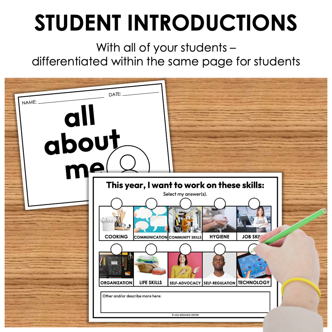 All About Me for Special Education | With Photos — Autism Grown Up
