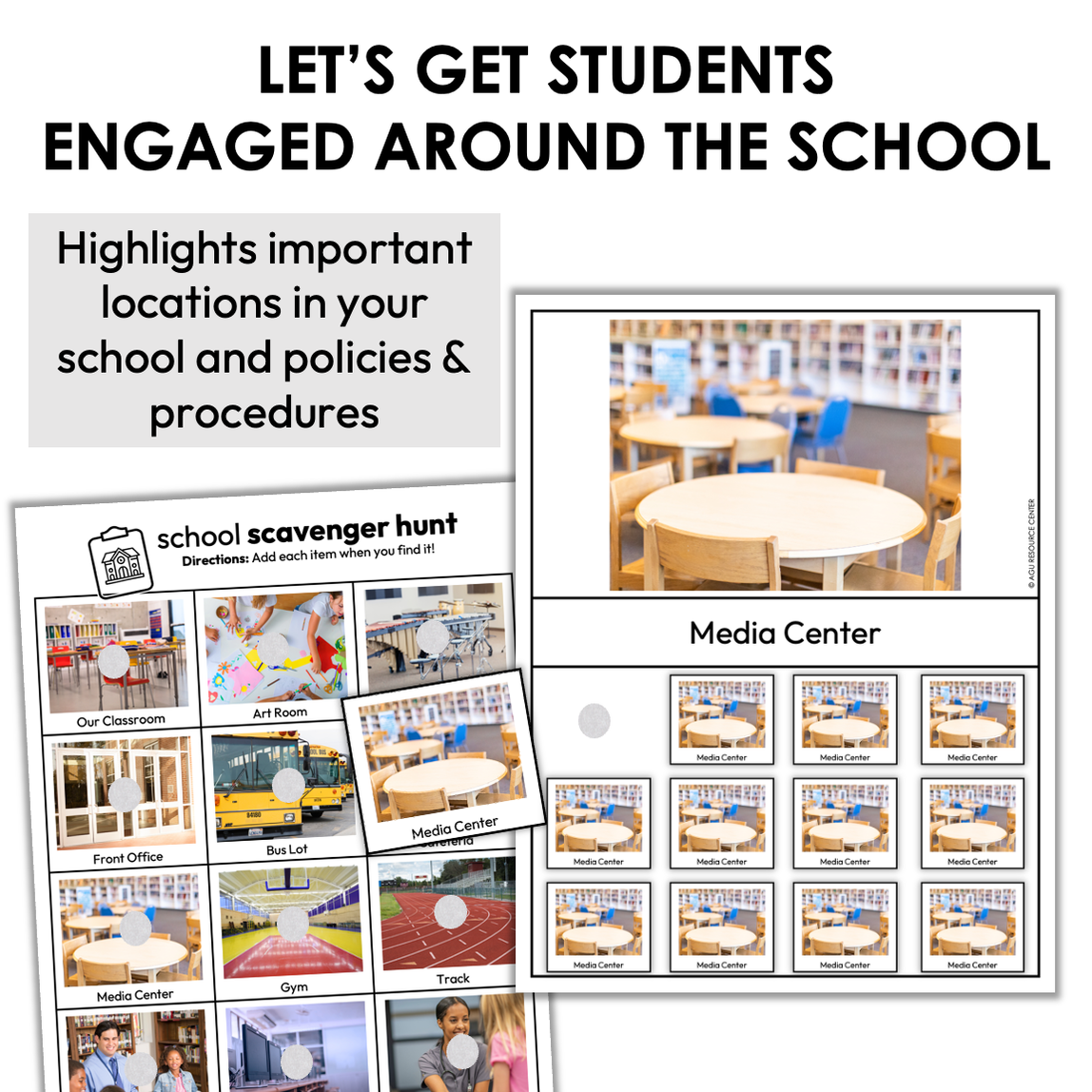 School Scavenger Hunt for Special Education — Autism Grown Up