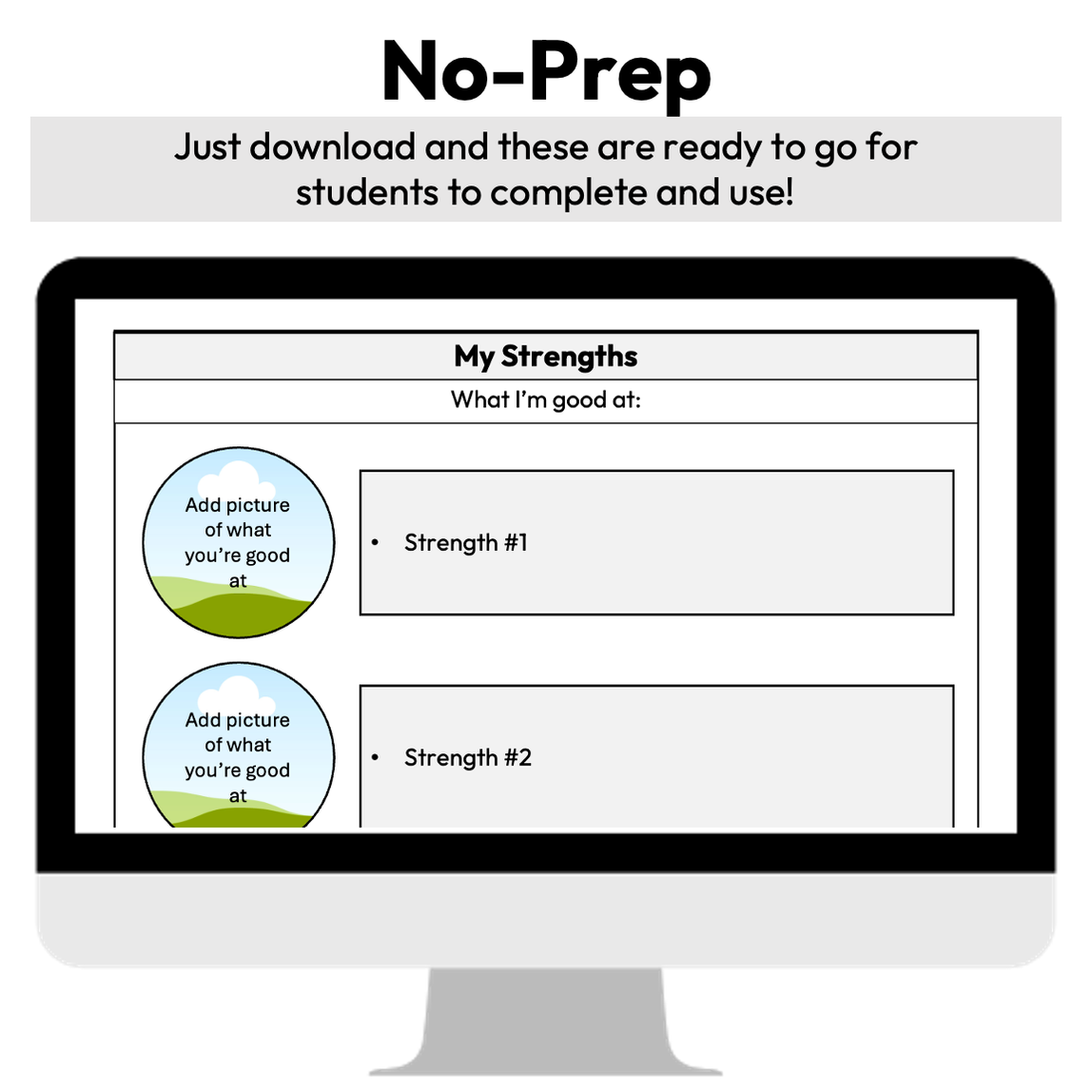 Student IEP Handout | Editable Template — Autism Grown Up