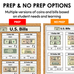 U.S. Money Anchor Charts + Visuals | Coins and Bills — Autism Grown Up