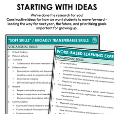 Vocational Skills IEP Goal Idea Bank — Autism Grown Up