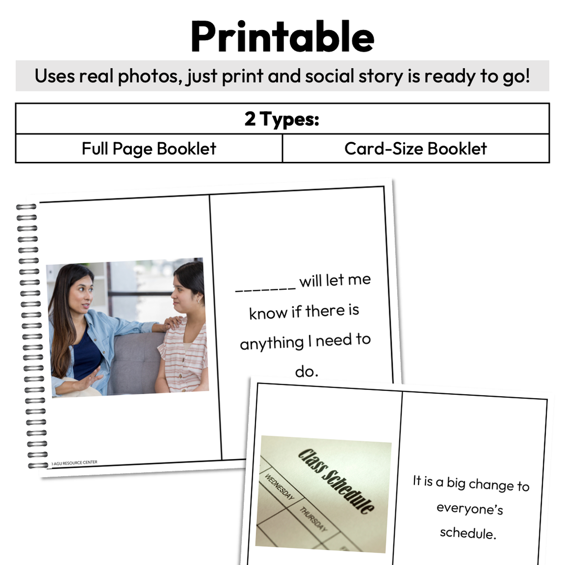 School Closure Due to Weather | Social Story Booklet — Autism Grown Up