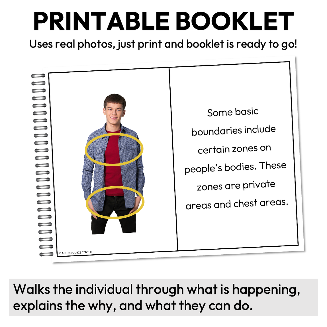 Body Boundaries Social Story Booklet | Editable — Autism Grown Up