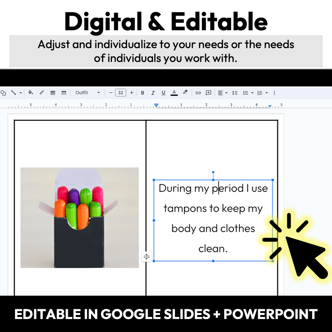 Using a Tampon | Social Story Booklet | Puberty — Autism Grown Up