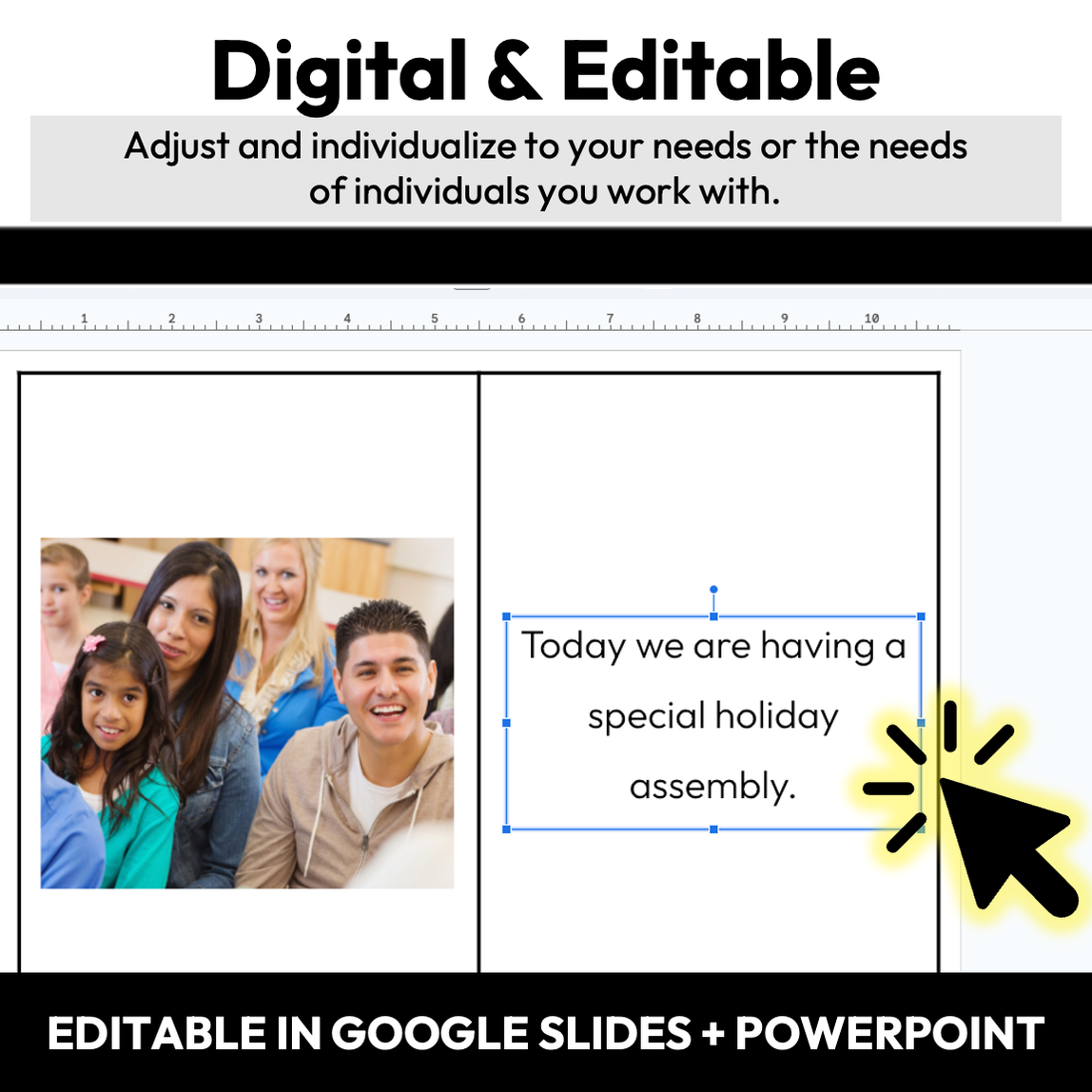 Holiday School Assembly | Social Story Booklet — Autism Grown Up