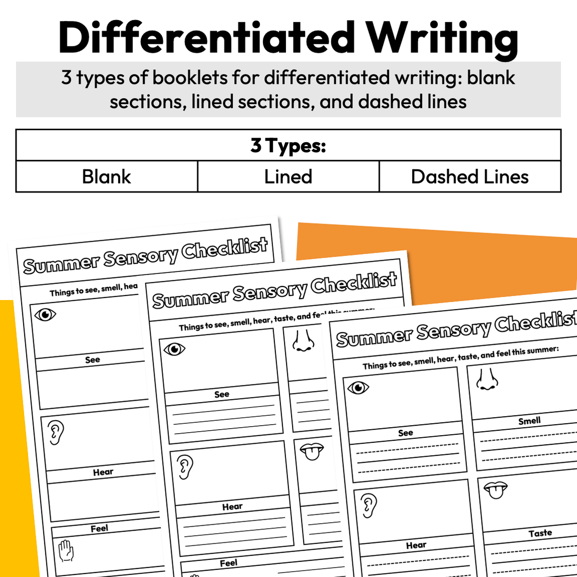 Summer Bucket List Goal Setting Activity | Printable + Digital — Autism ...