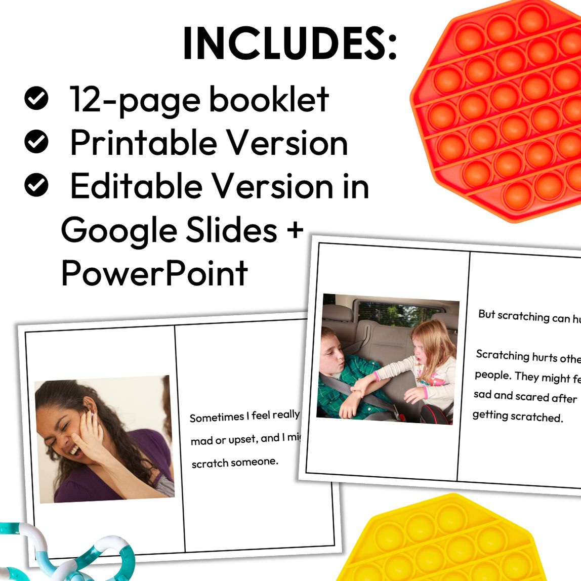 Scratching Others Social Story — Autism Grown Up