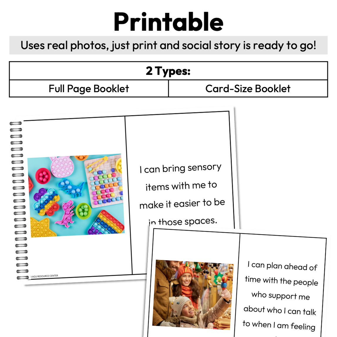 Holiday Social Story Booklet Bundle — Autism Grown Up