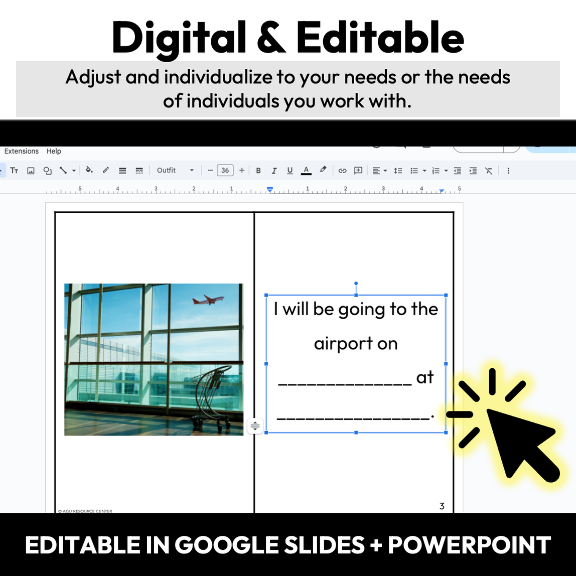 Going to the Airport | Social Story Booklet — Autism Grown Up