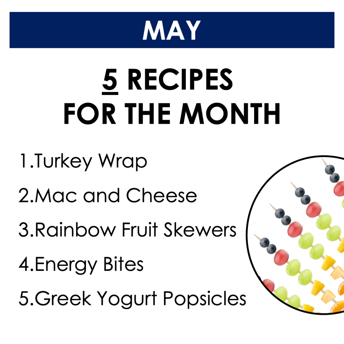 May No-Bake Visual Recipes — Autism Grown Up