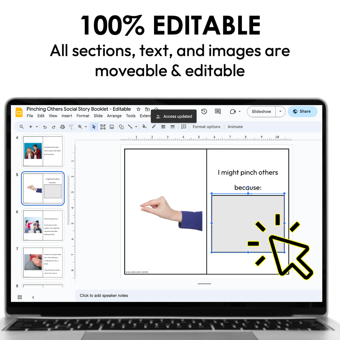 Physical Aggression Social Story Bundle — Autism Grown Up