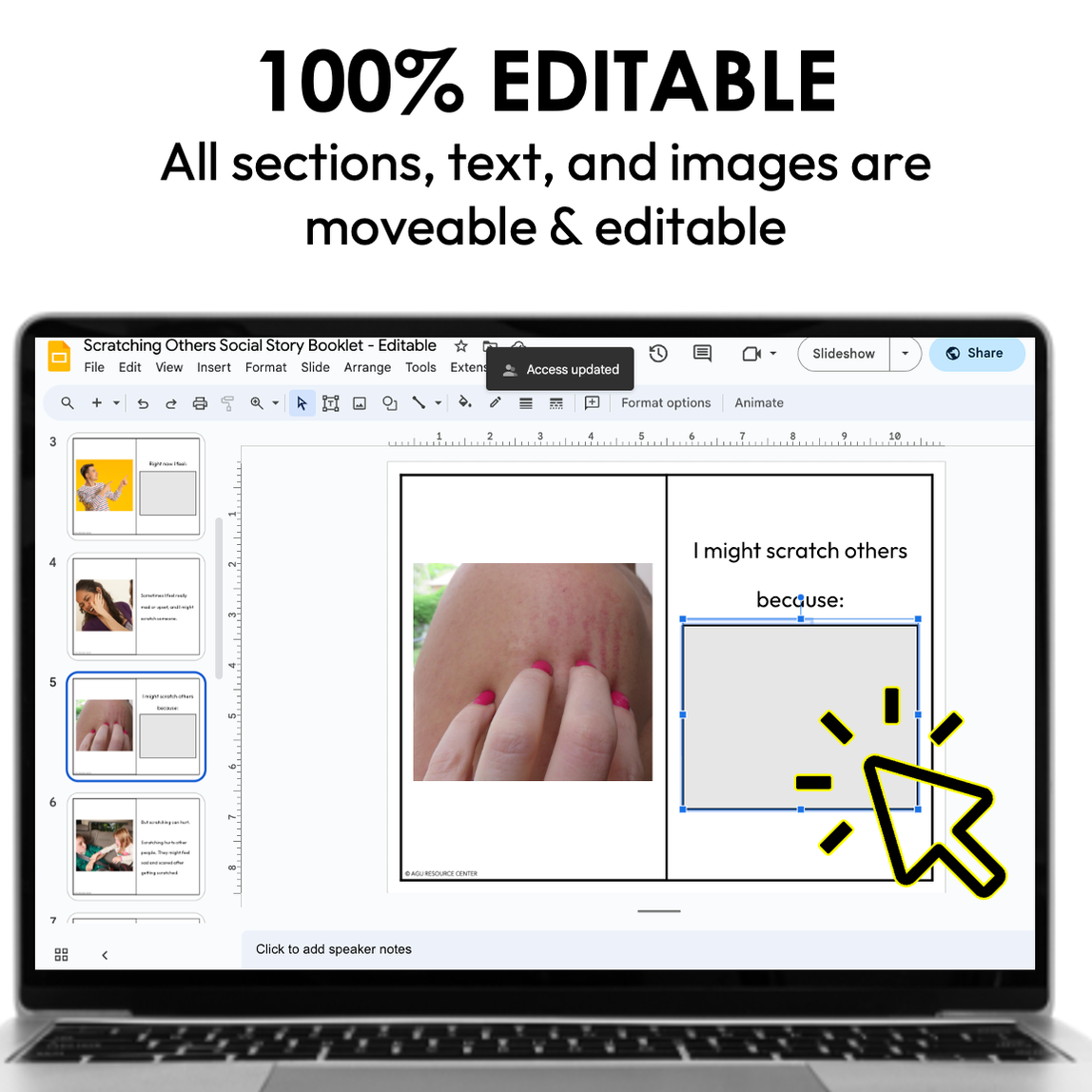 Scratching Others Social Story — Autism Grown Up