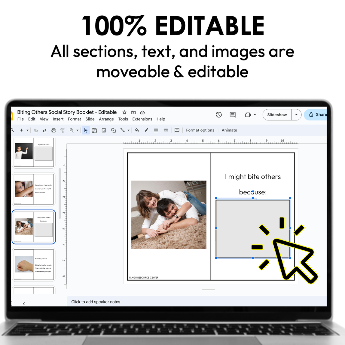 Biting Others Social Story — Autism Grown Up