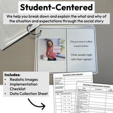 Getting My Period | Menstruation | Social Story Booklet | Puberty ...