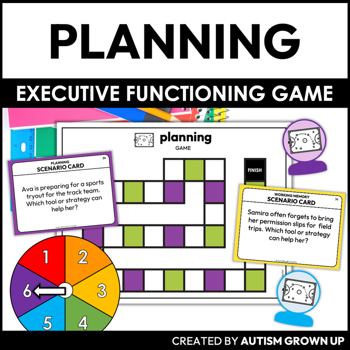 Planning Executive Functioning Game — Autism Grown Up