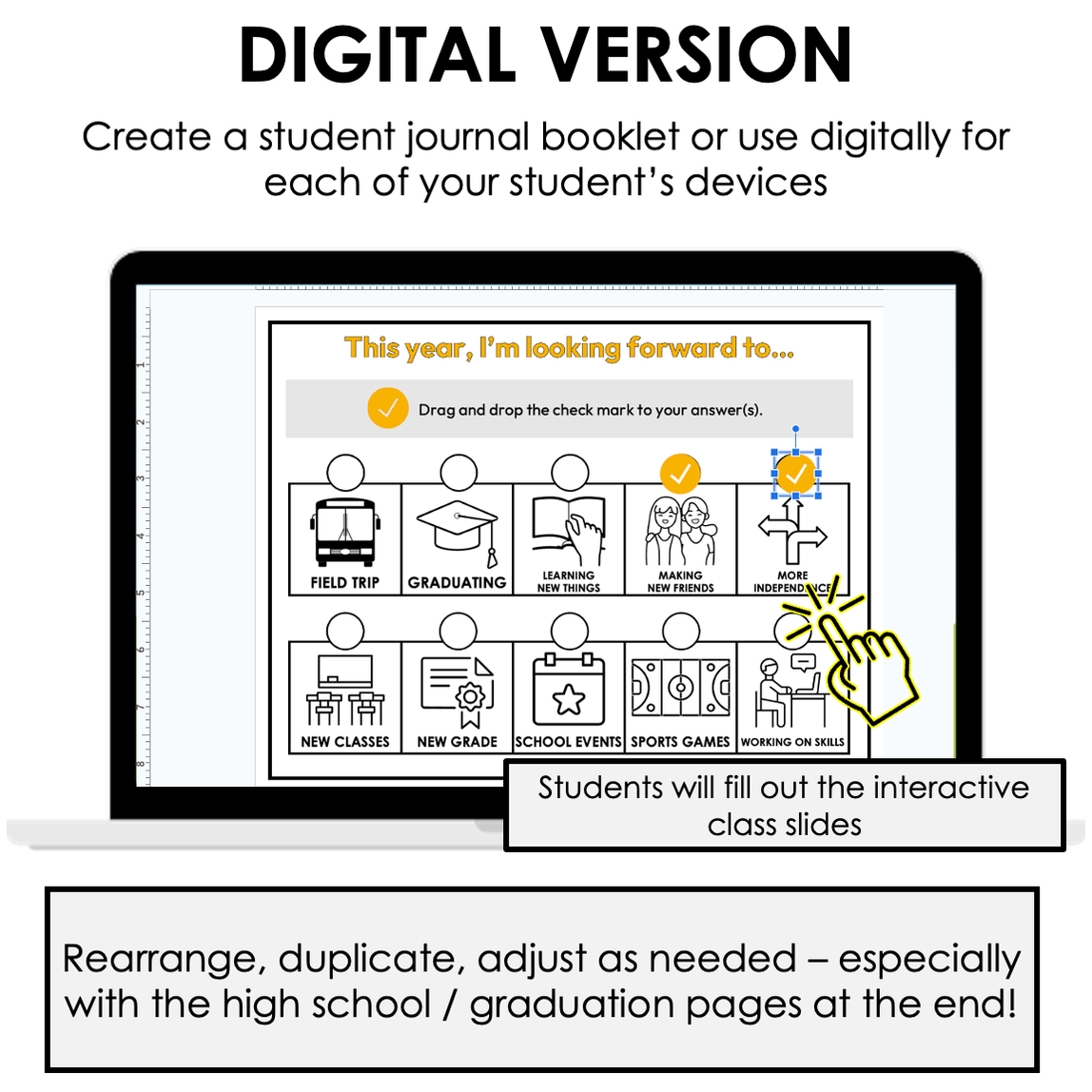 All About Me for Special Education | With Icons — Autism Grown Up