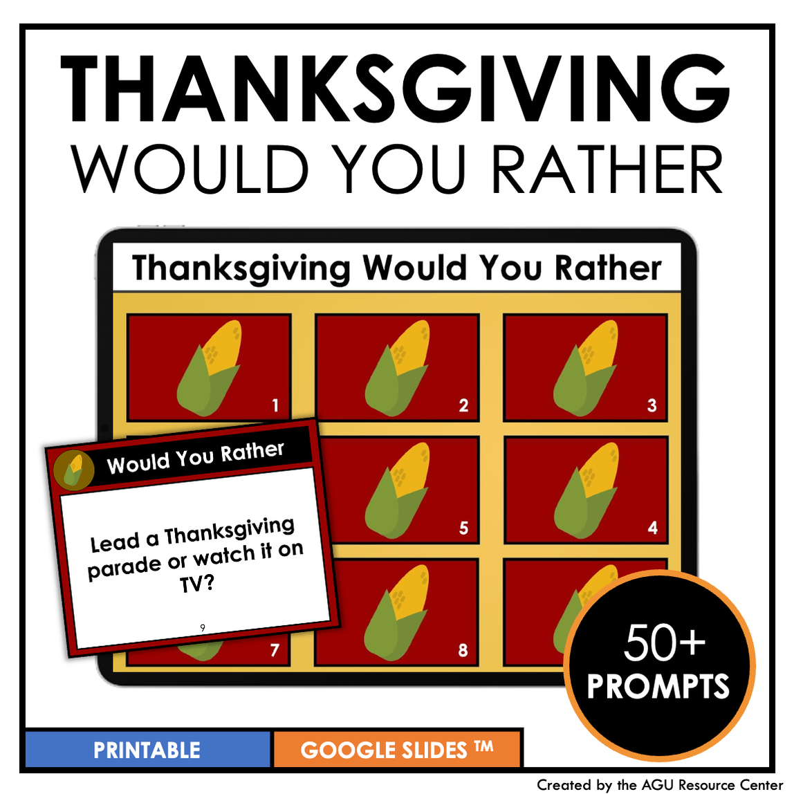 Would You Rather | Thanksgiving | Digital + Printable Prompts — Autism ...