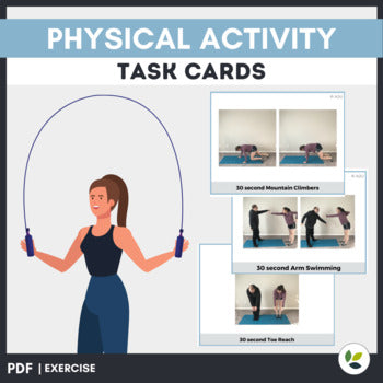 Physical Activity Task Cards — Autism Grown Up