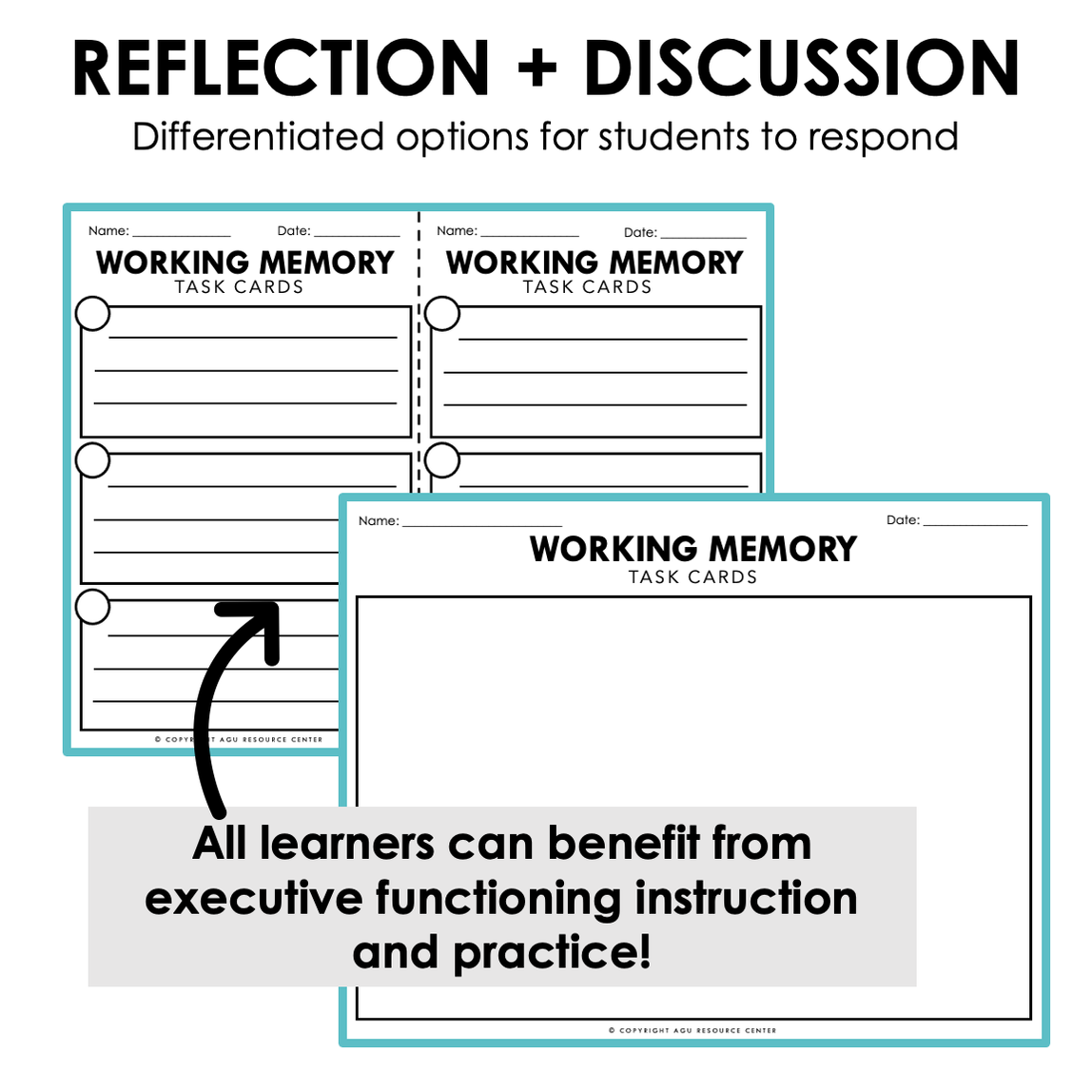 Working Memory | Executive Functioning Skills Task Cards — Autism Grown Up