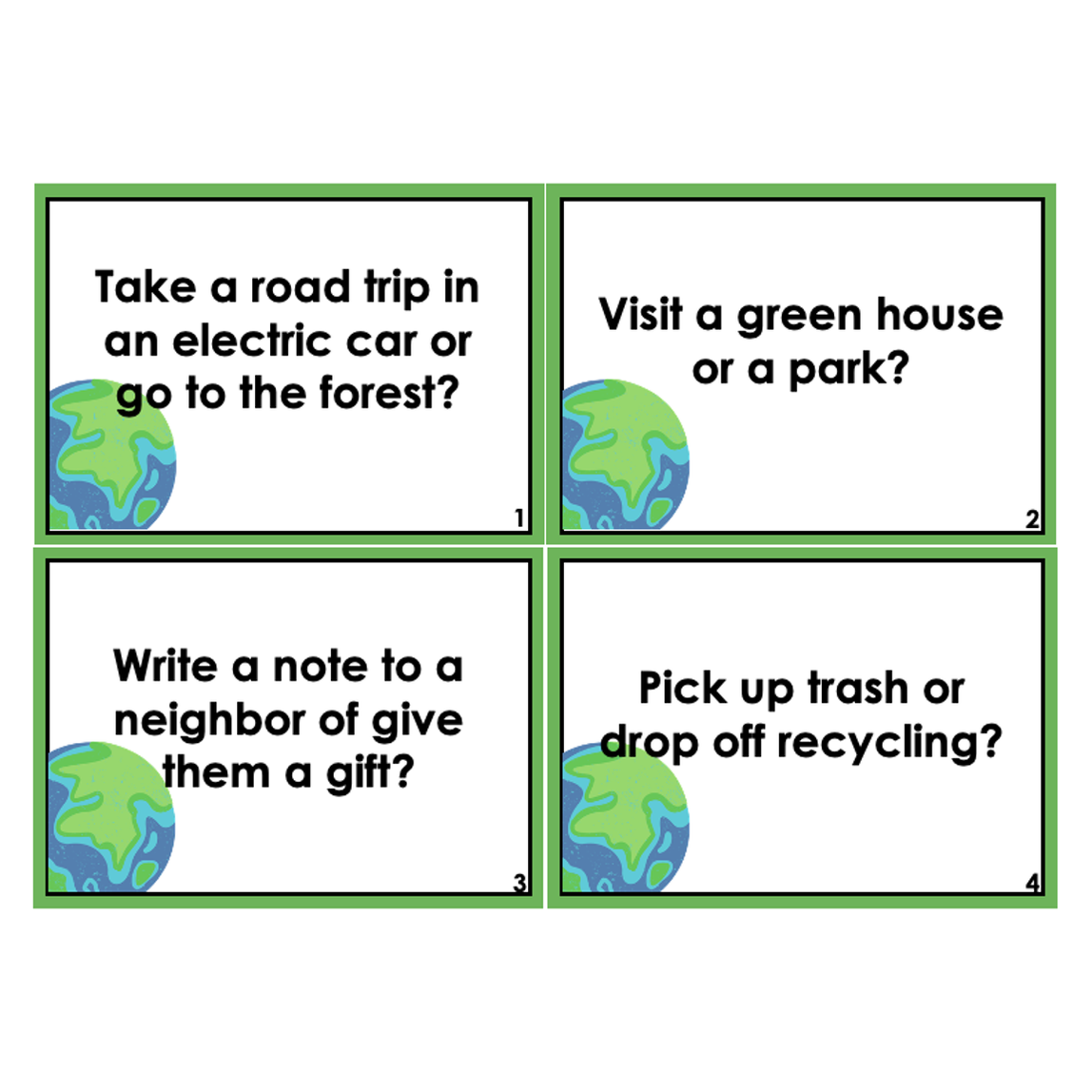 Earth Day THIS OR THAT | Icebreakers | Social Task Cards | Printable ...