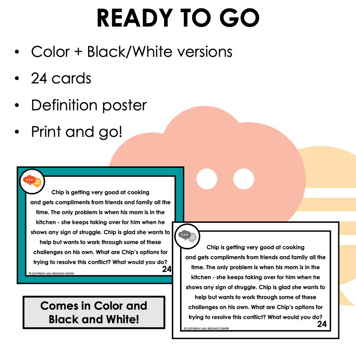 Conflict Resolution | Social Skills Activities | Scenario Task Cards ...