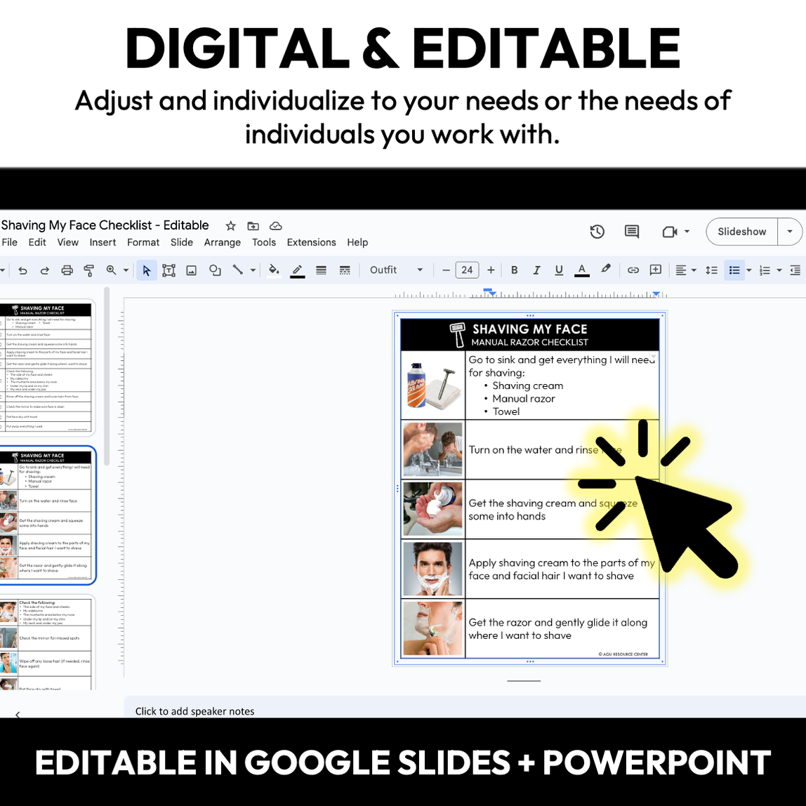 Shaving My Face Checklist — Autism Grown Up