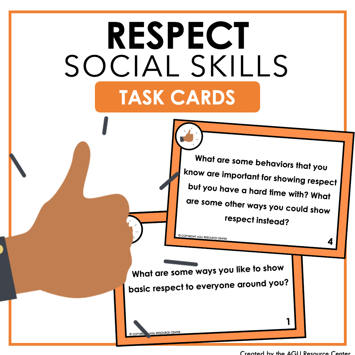 Respect | Social Skills Activities | Scenario Task Cards — Autism Grown Up