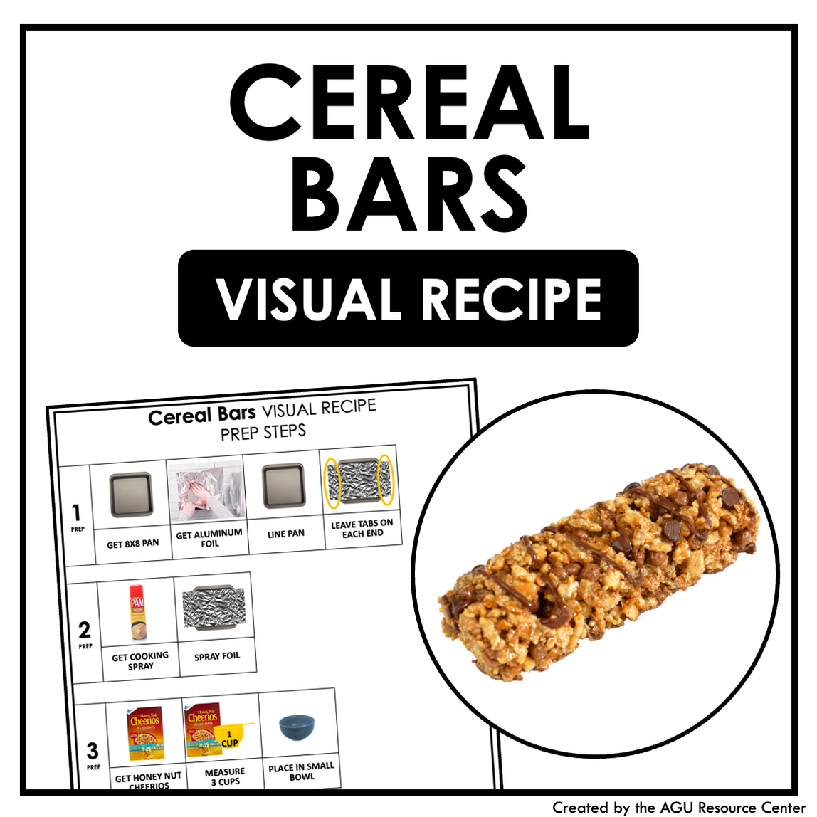 Cereal Bars Visual Recipe — Autism Grown Up