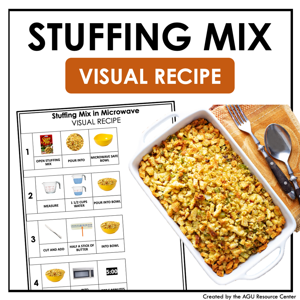 Visual Recipes — Autism Grown Up