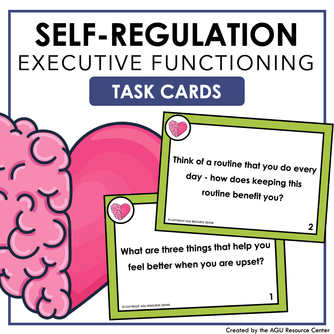 Self-Regulation | Executive Functioning Skills Task Cards — Autism Grown Up