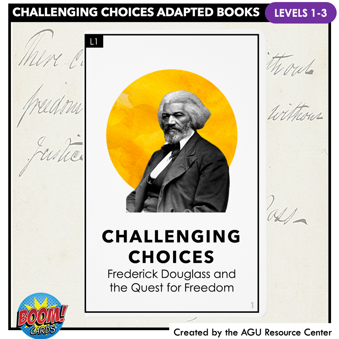 Frederick Douglass | Black History Month | BOOM | Adapted Book — Autism ...