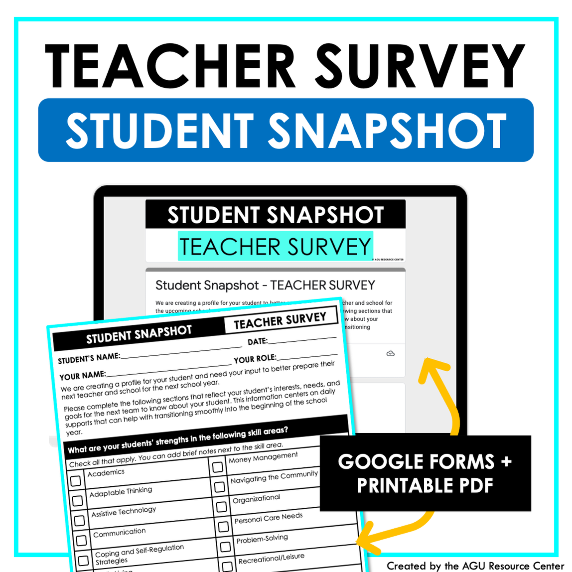 End of the Year TEACHER Survey — Autism Grown Up