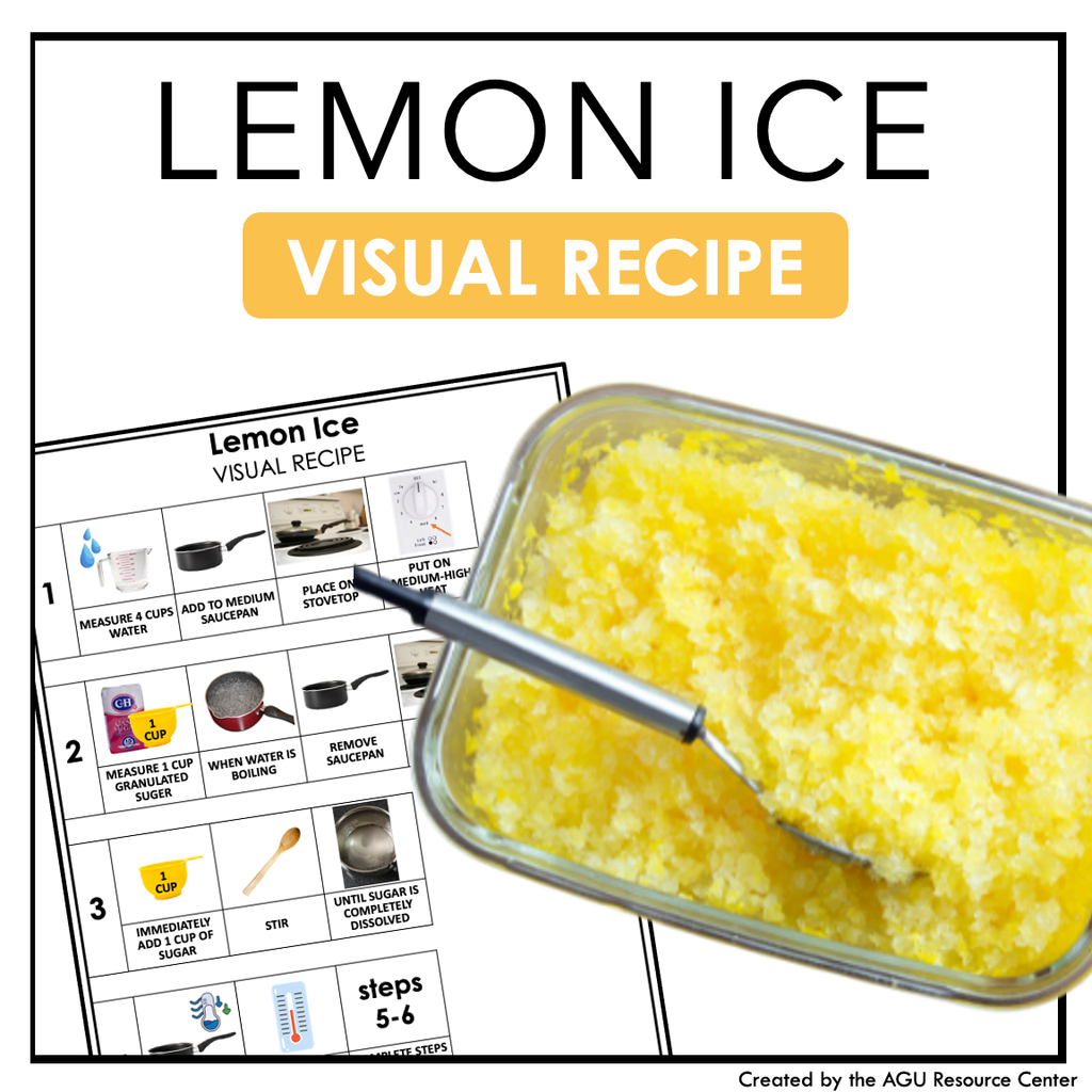 Visual Recipes — Autism Grown Up
