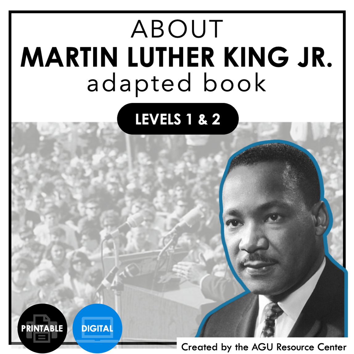 Martin Luther King Jr | Black History Month | Adapted Book — Autism ...