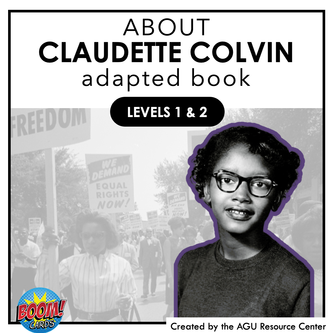 Claudette Colvin | Black History Month | BOOM | Adapted Book — Autism ...