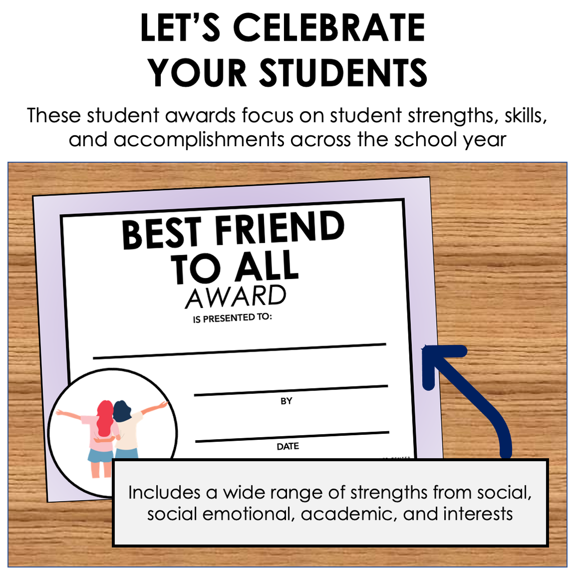 End of Year Classroom Awards | EDITABLE — Autism Grown Up